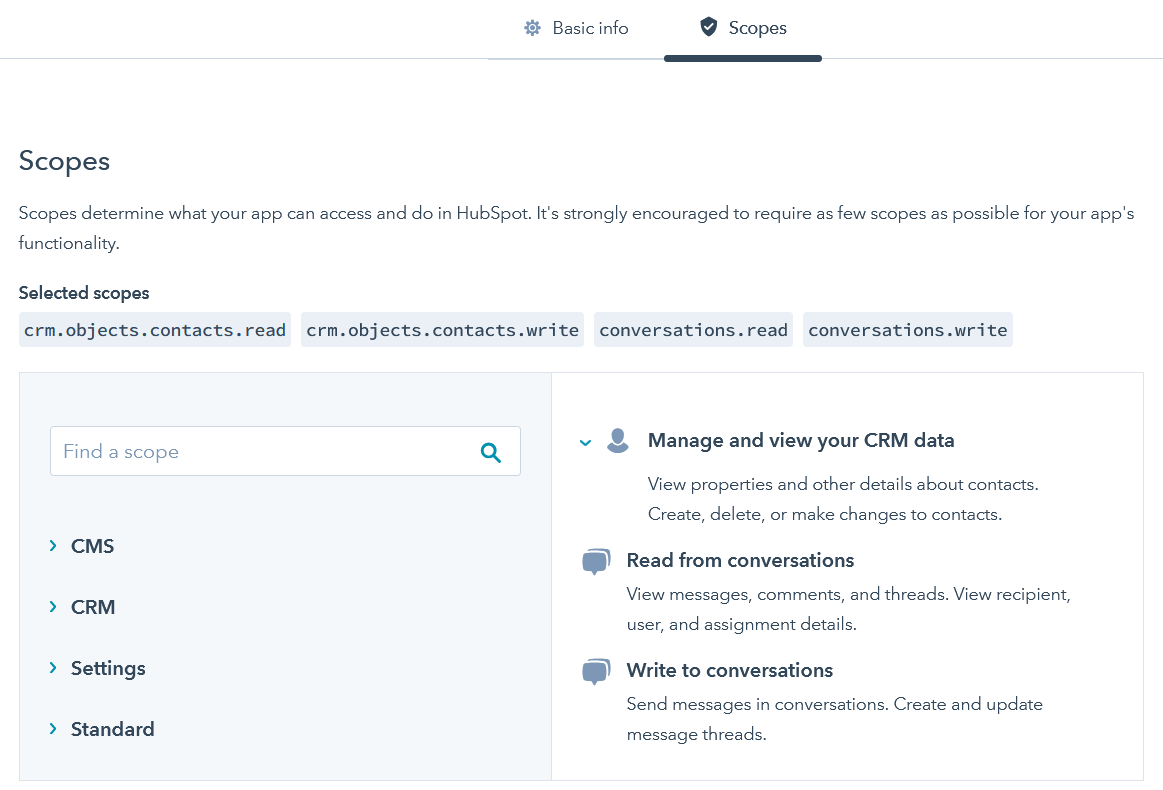 Filecreate Private App Hubspot Scopespng Voipms Wiki